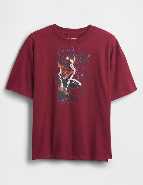 Playera Spider-Man: Across the Spiderverse manga corta para niño 1