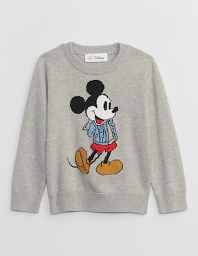 Suéter cerrado Mickey Mouse para niño