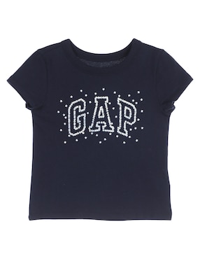 Playera manga corta para niña